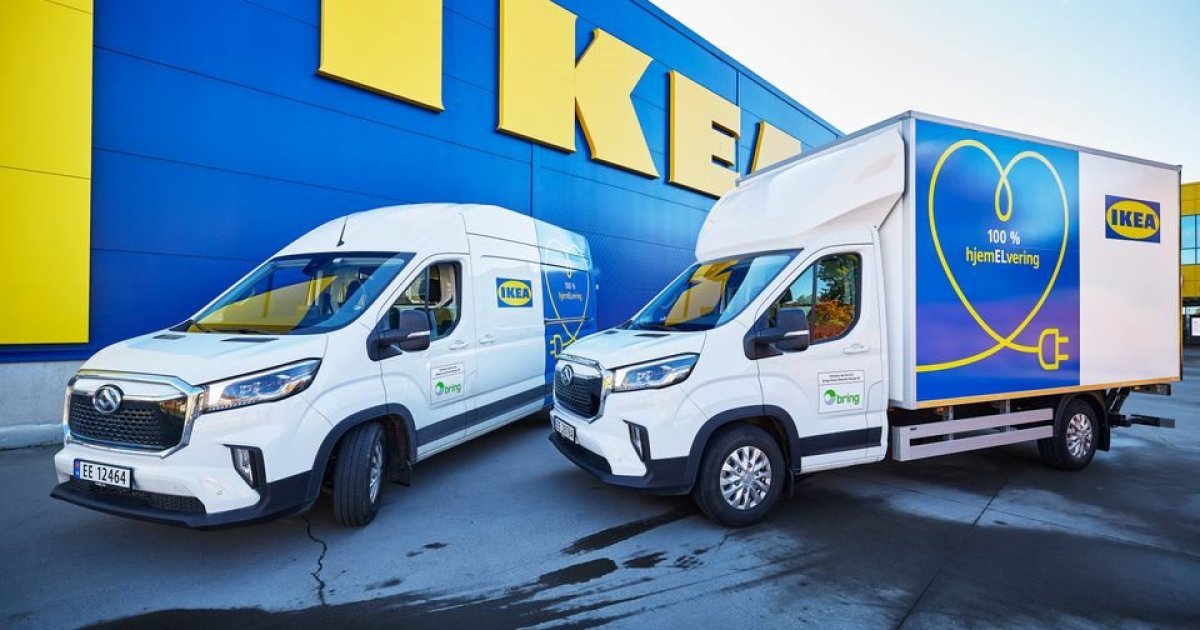 IKEA har nådd målet om fossilfritt drivstoff i Oslo - bring.no