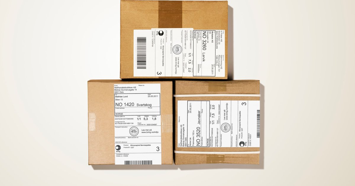Unngå forsinkelser i transporten med korrekt strekkode - bring.no